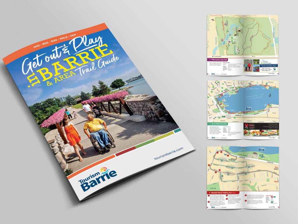 Tourism Barrie Custom Mapping - Integra Design Inc.
